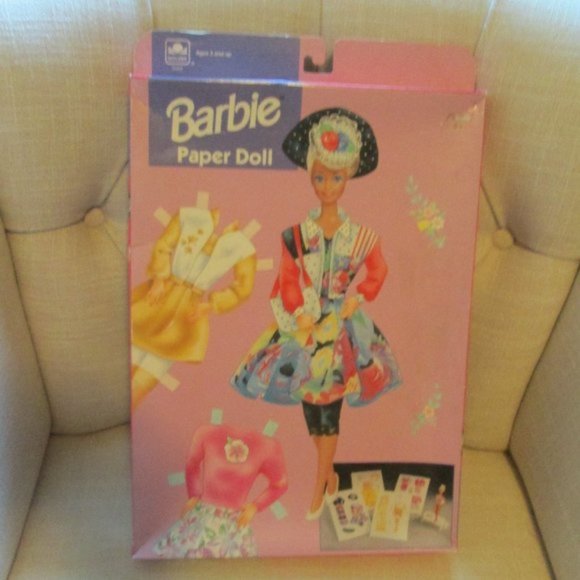 Barbie | Office | Retro Barbie Nib Vintage 9s Golden Box Set Fashion ...